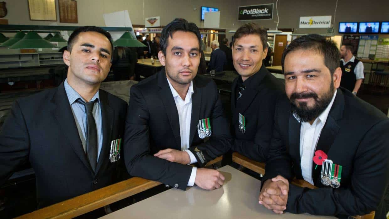 Afghan interpreters wear NZDF service medals with pride Afghan Veteran ...